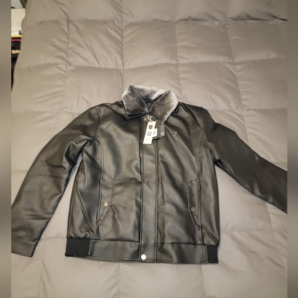 F-Collection | Jackets & Coats | Fcollection Italian Vegan Leather M918 ...